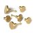 Kitchen button round knobs solid brass - KT&CO Premium Kitchen handles store