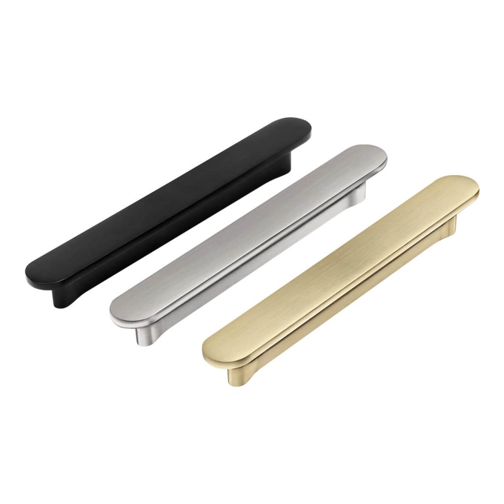 Lip Pull Handles - Brass, Black & Nickel Australia | KT&CO