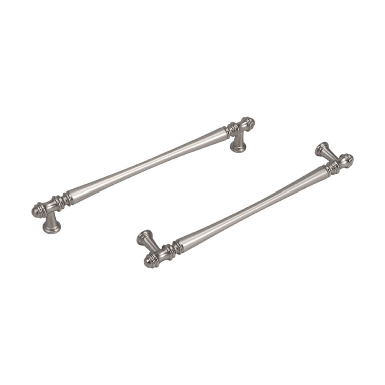 KT&CO Hampton style kitchen handles Toorak brushed nickel / chrome - KT&CO Premium Kitchen ...
