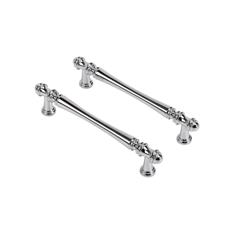 KT&CO Hampton style kitchen handles Toorak brushed nickel / chrome - KT&CO Premium Kitchen ...